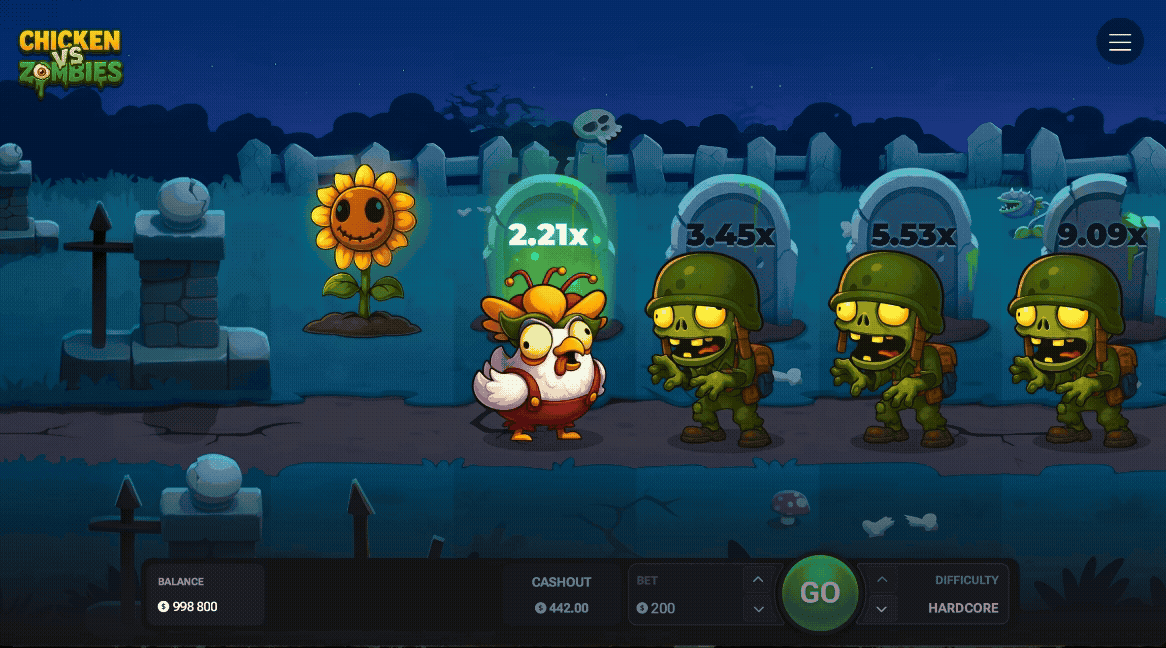 Chicken vs Zombies od InOut Games - Chicken vs Zombies by Inout Games